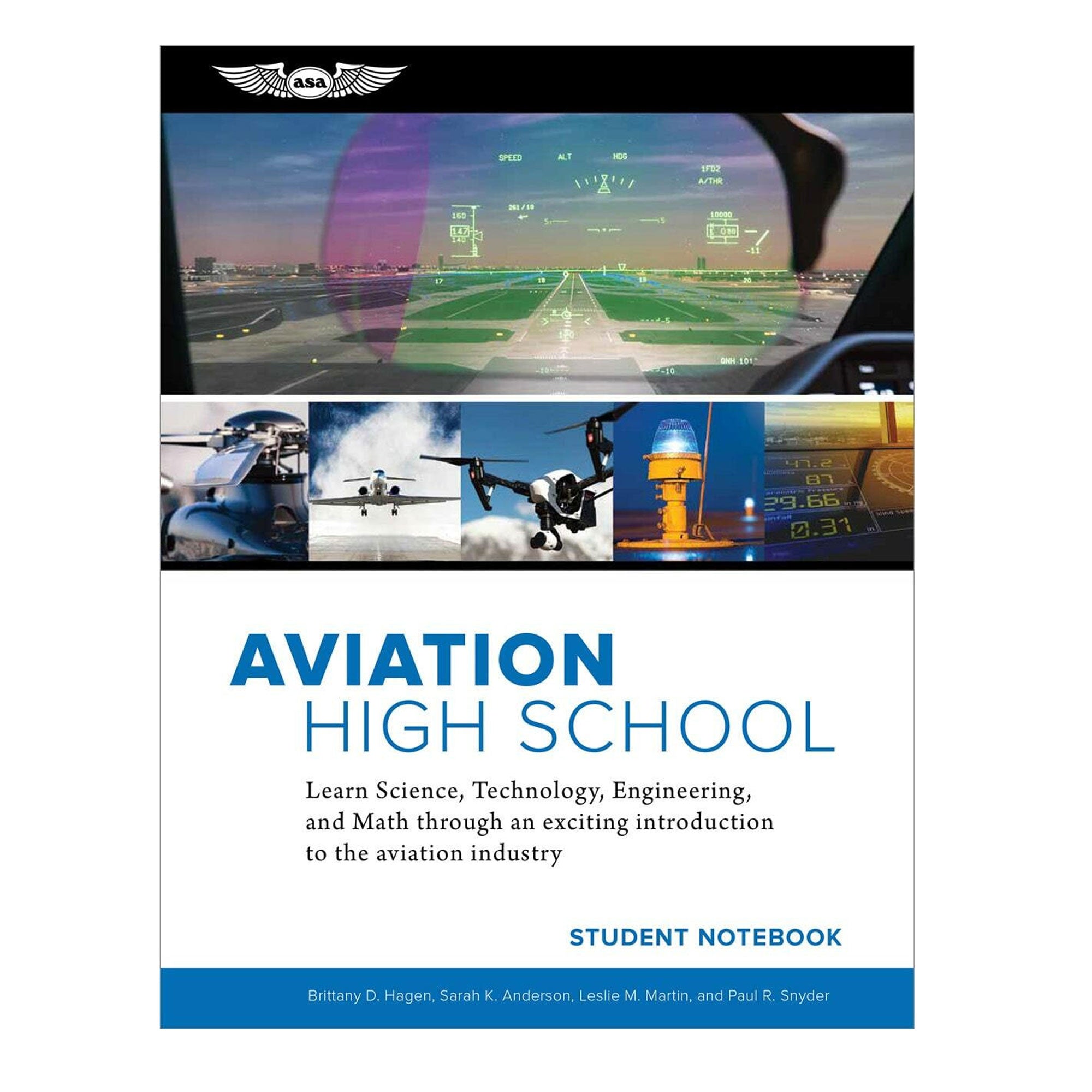 ASA Aviation High School Student Notebook | Interactive STEM Learning – Pilots HQ LLC.