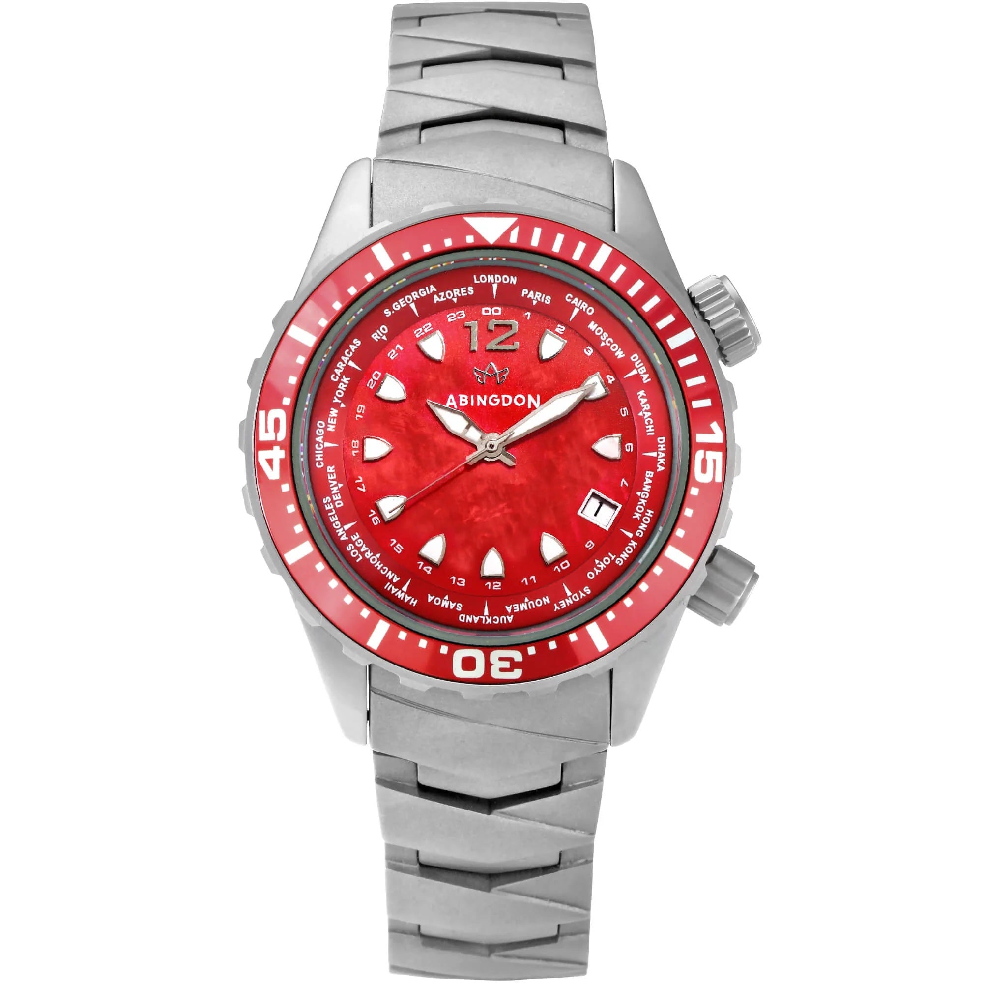 Marina Women's Automatic Dive Watch | Titanium & 660ft WR – Pilots HQ LLC.