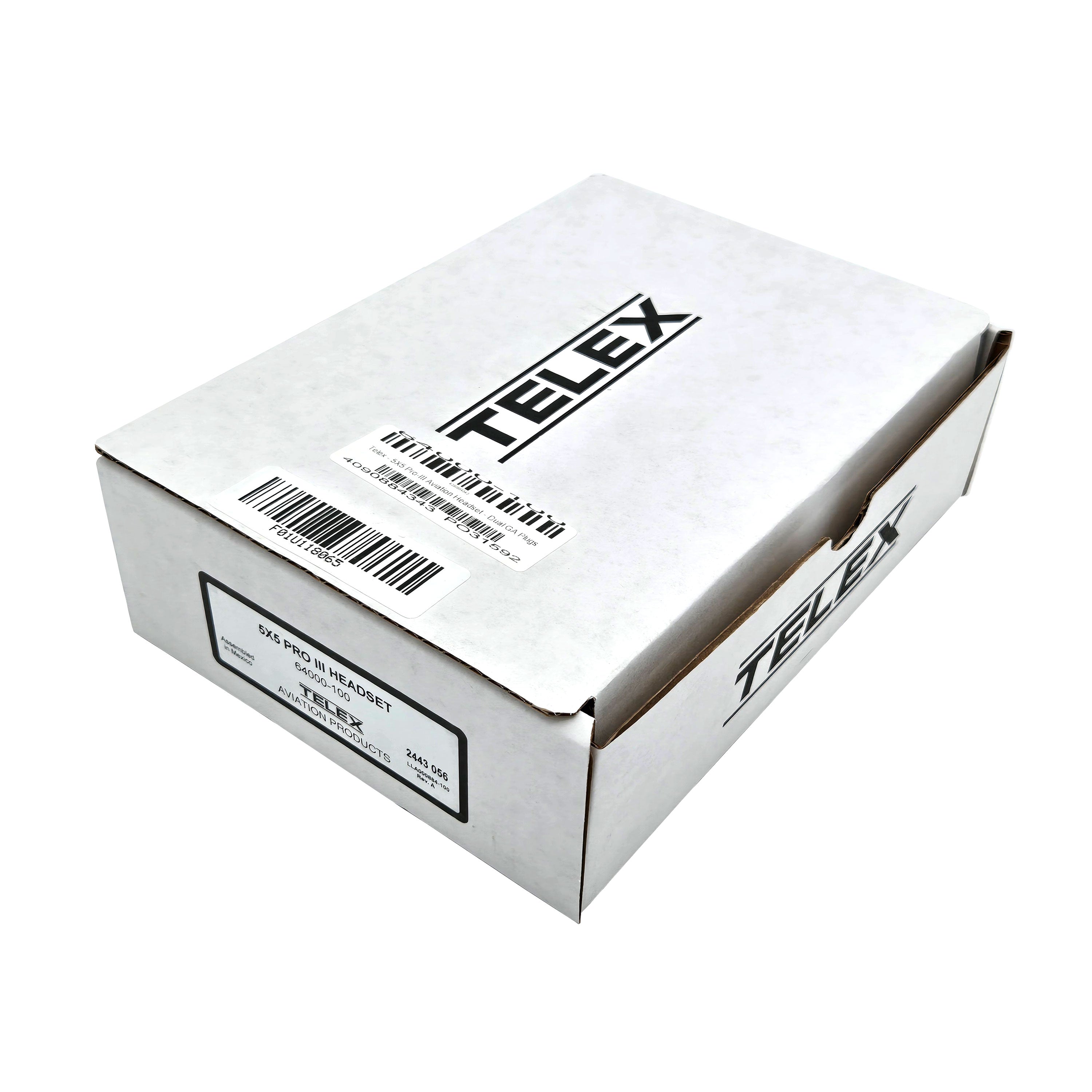 Telex 5X5 Pro III Headset – Ultra-Light Aviation | Dual & PJ Plugs ...