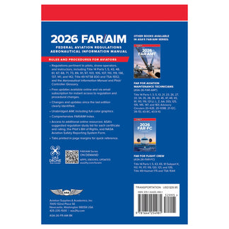 ASA 2026 FAR/AIM eBook | FAA Regulations & AIM Digital Edition – Pilots ...