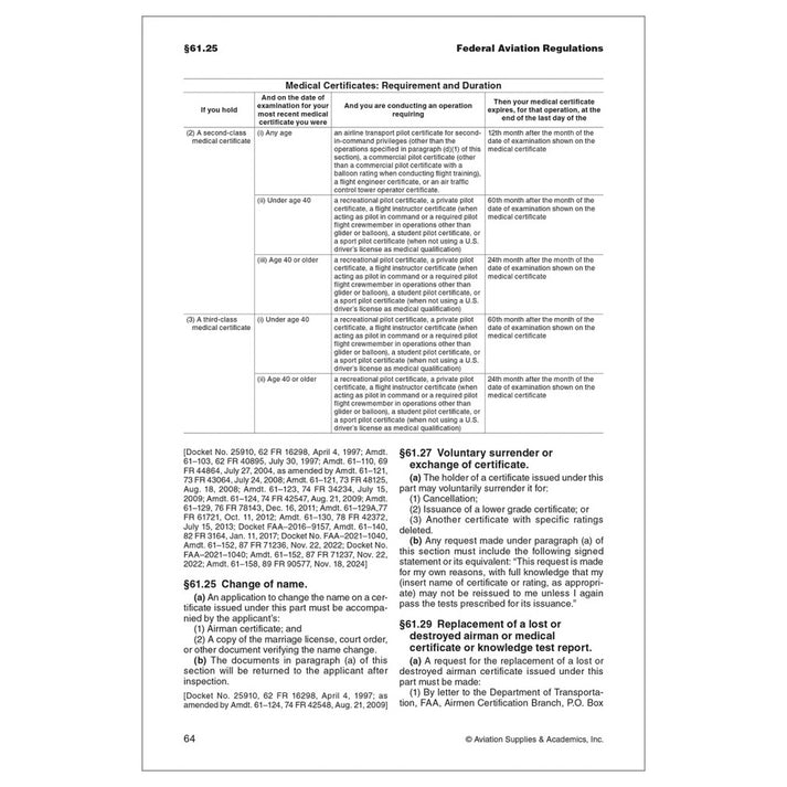 ASA 2026 FAR/AIM eBook | FAA Regulations & AIM Digital Edition – Pilots ...