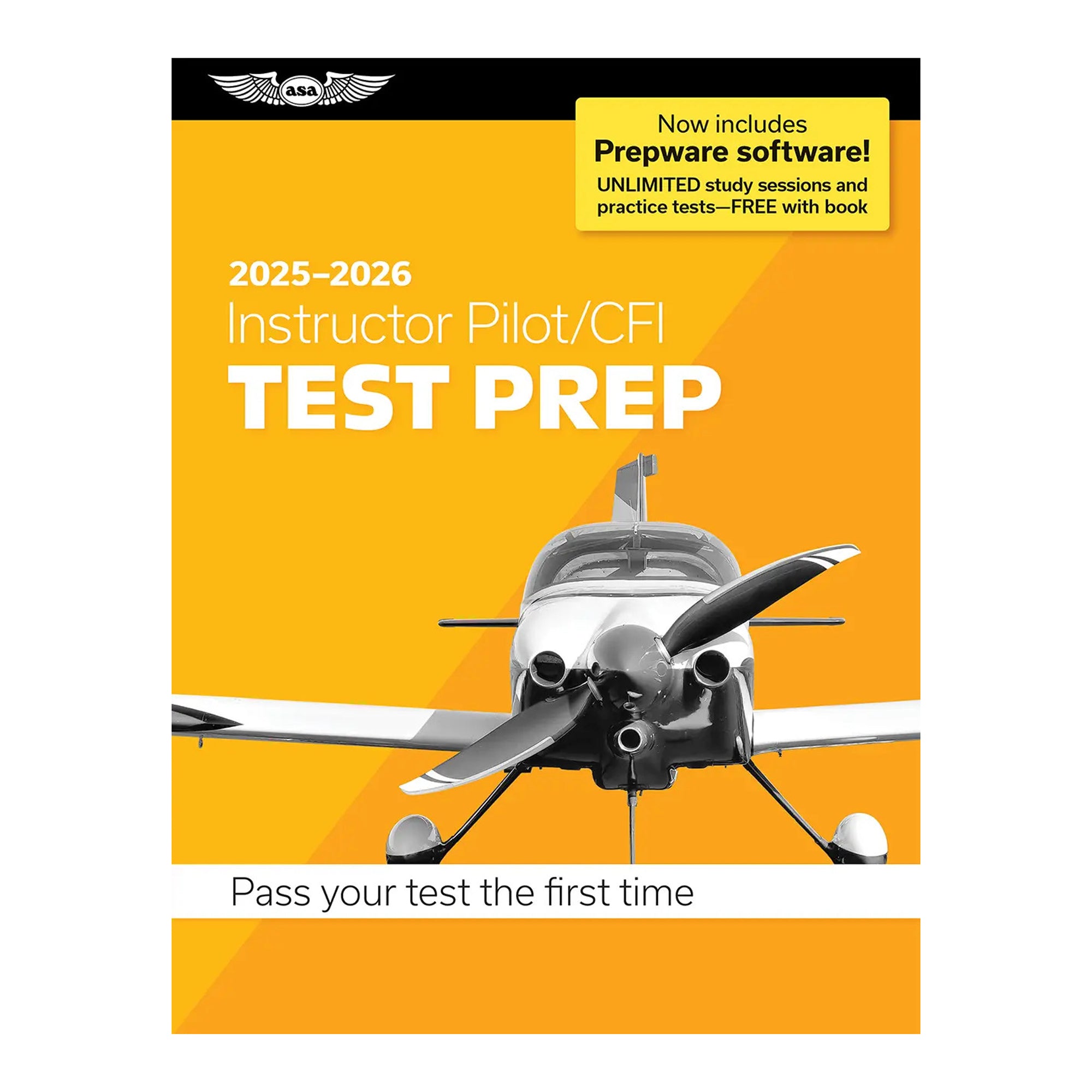 ASA 2025 Instructor Pilot/CFI Test Prep | FAA Exam Prep with Prepware ...