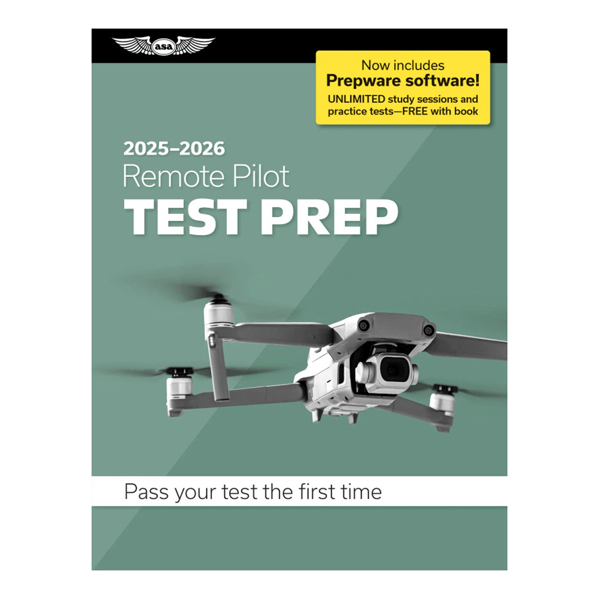 ASA 2025 Remote Pilot Test Prep | FAA Part 107 Exam Prep with Prepware ...