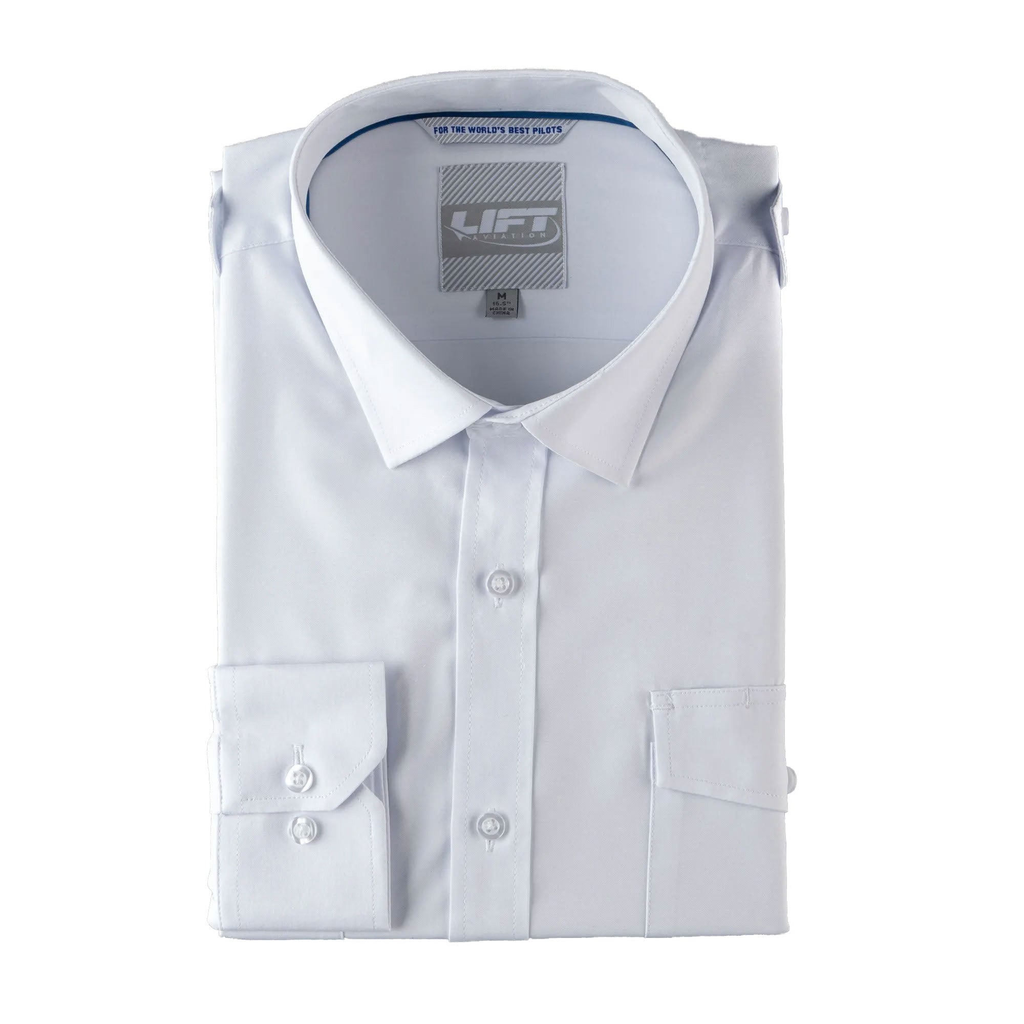 Lift - Flextech Long Sleeve Commercial Pilot Shirt – Pilots HQ LLC.