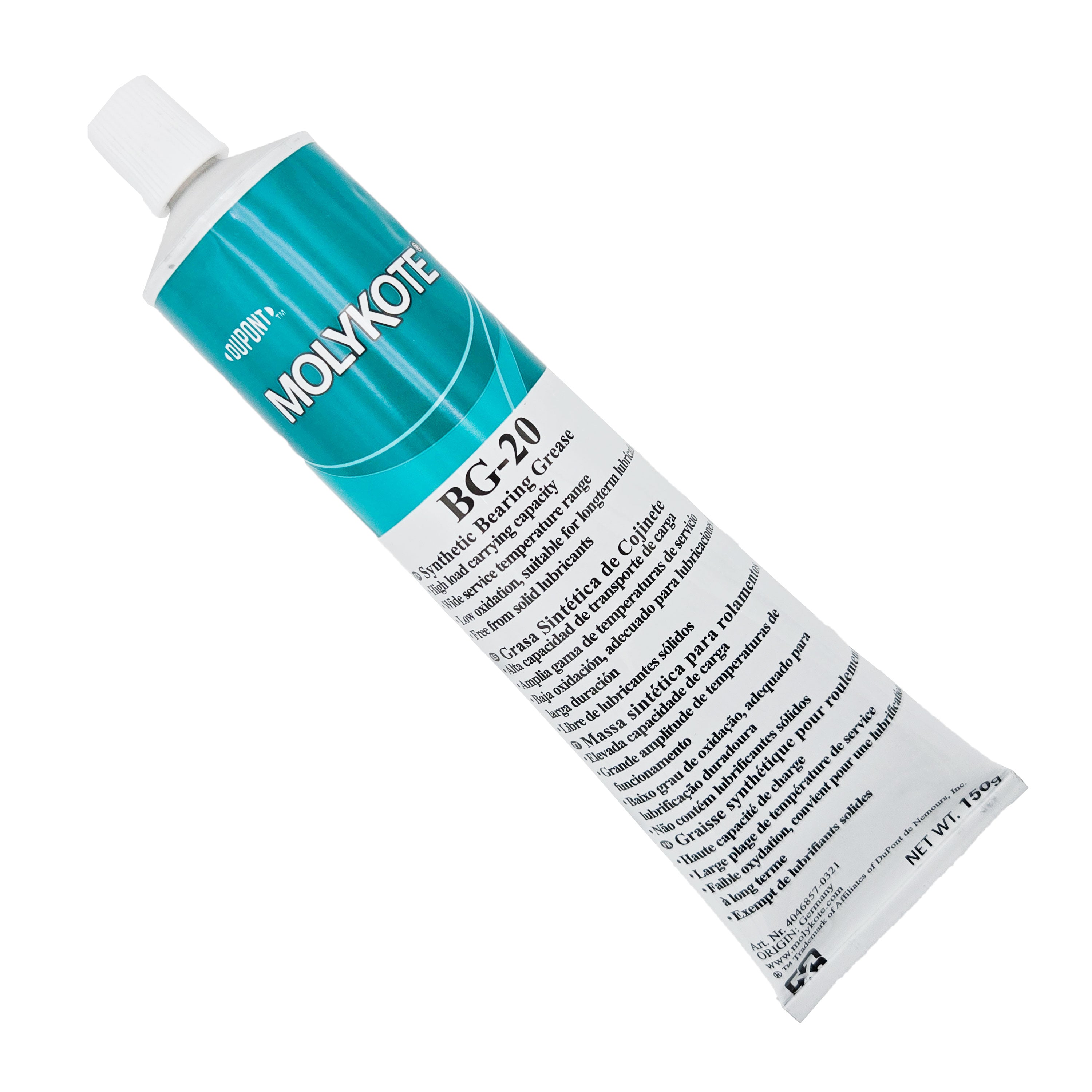 MOLYKOTE® BG-20 Synthetic Bearing Grease | High-Speed, High-Load ...