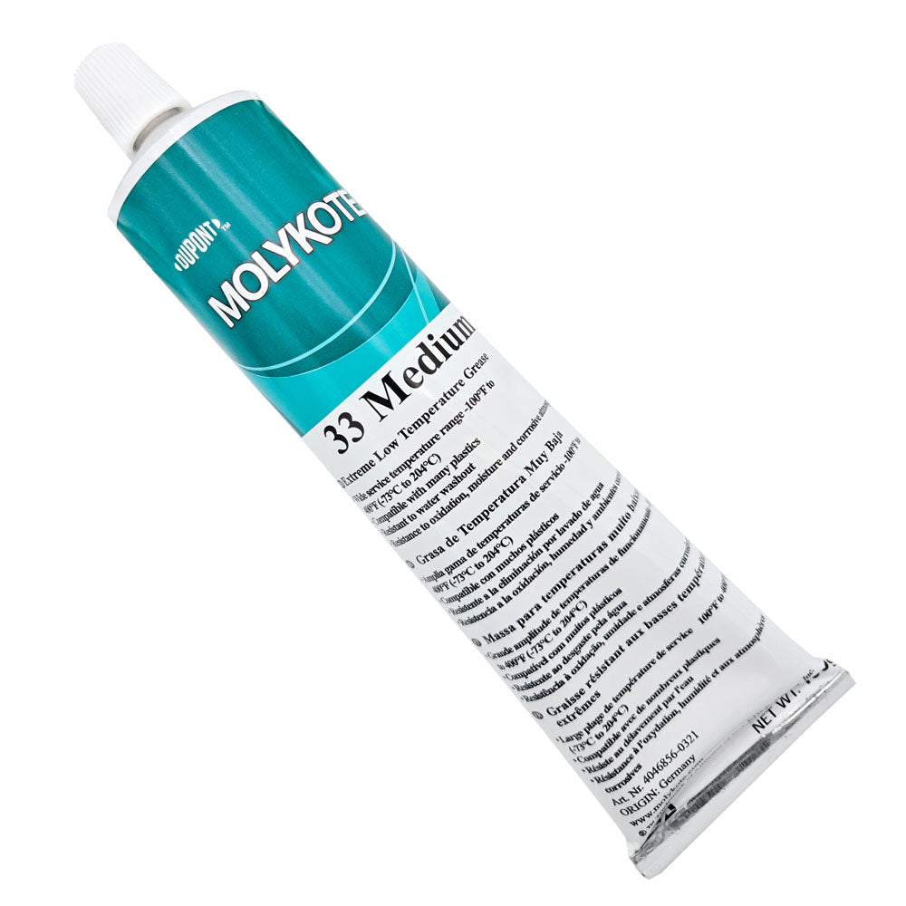 MOLYKOTE® 33 Medium Extreme Low Temperature Grease - Silicone Lubricant ...