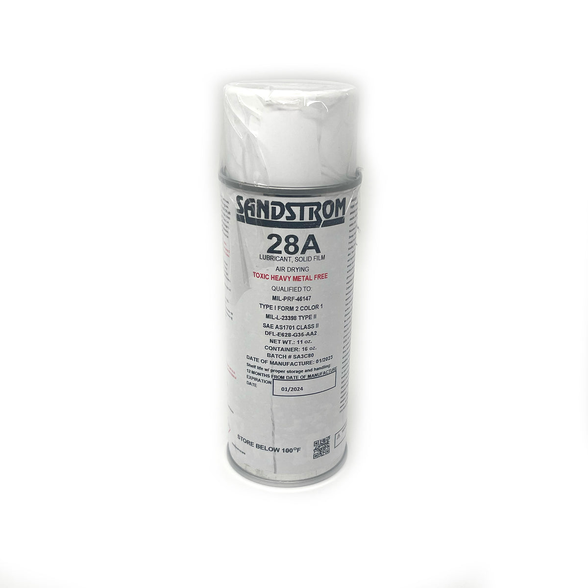 Sandstrom - Clear Amendment 1, Type I Form 2, Color 1 Spec Solid Film ...