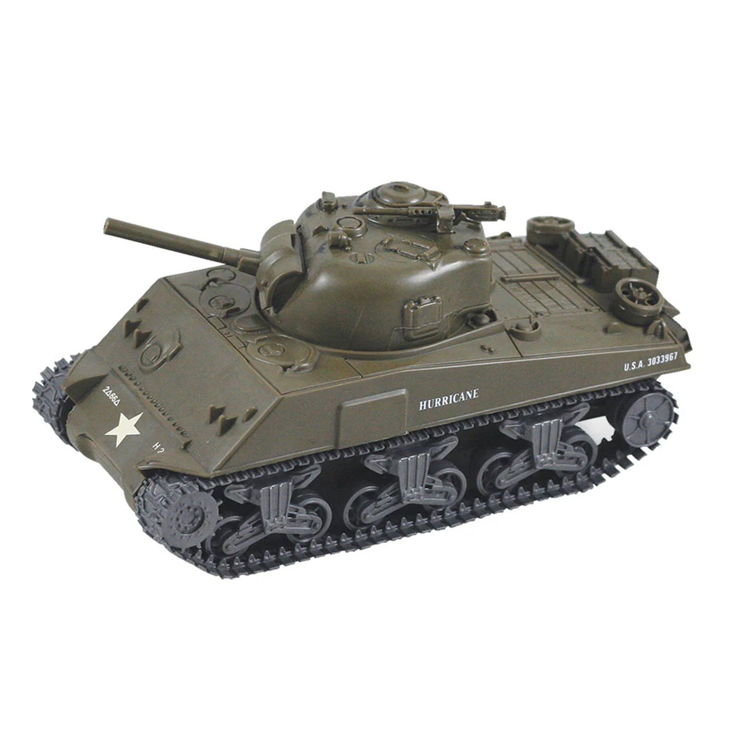 WowToyz® - E-Z Build™ Classic Armour M4A3 Sherman Tank 1:32 Scale Mode ...
