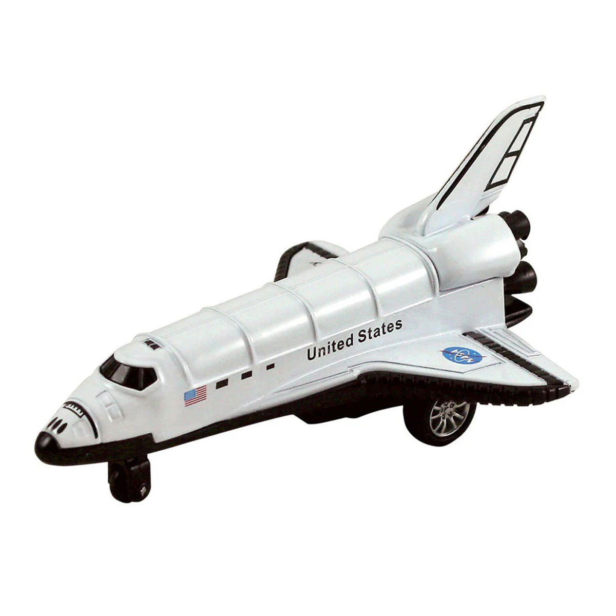 WowToyz® - In Air® Pullback & Go! Space Shuttle, 5" Long – Pilots HQ LLC.