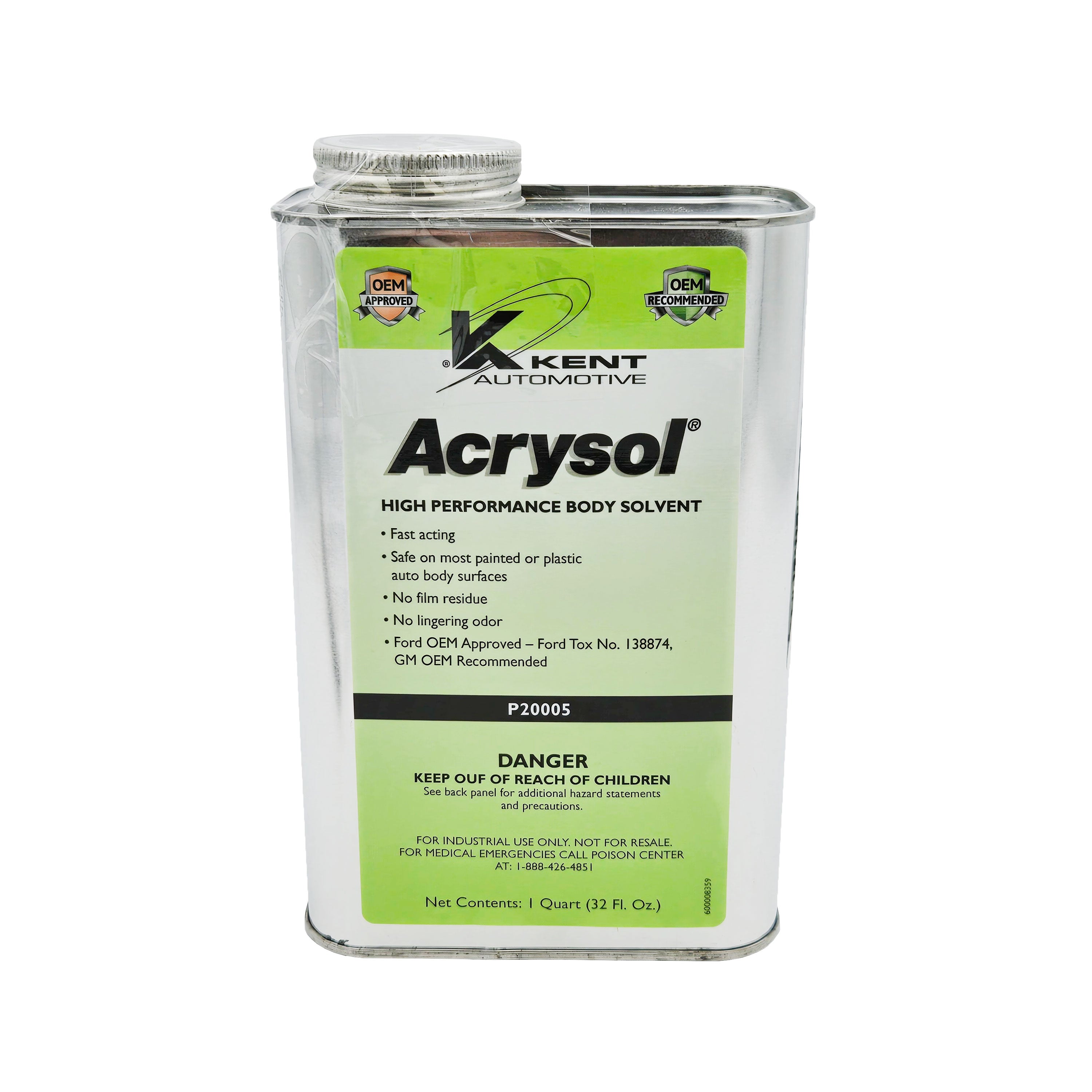 Kent Acrysol Paint Preparation/Auto Body Solvent – Pilots HQ LLC.