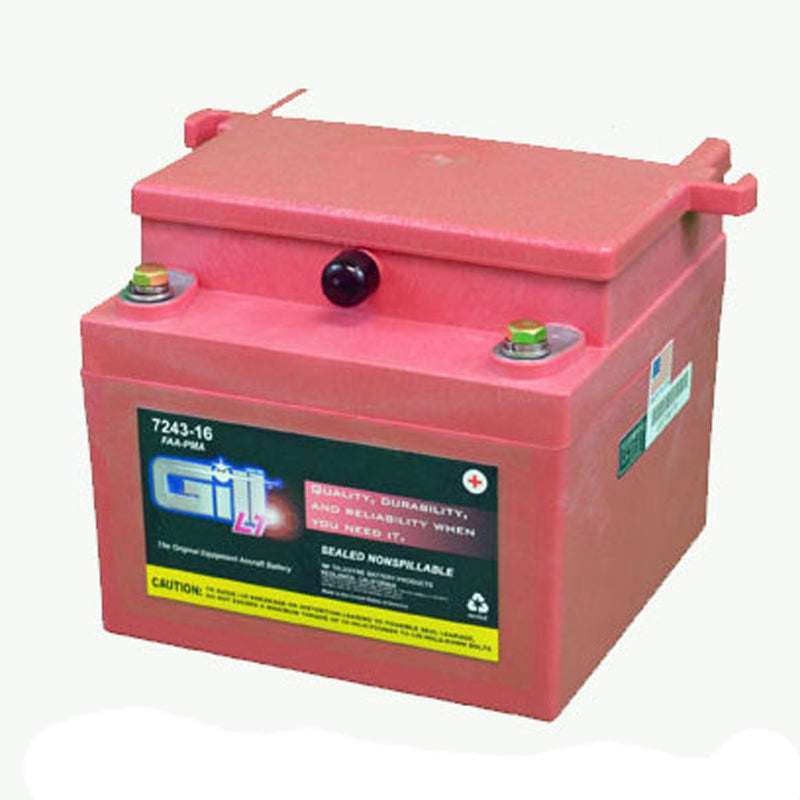 Gill - Sealed Lead Acid Aircraft Battery 24V | 7243-16 – Pilots HQ LLC.