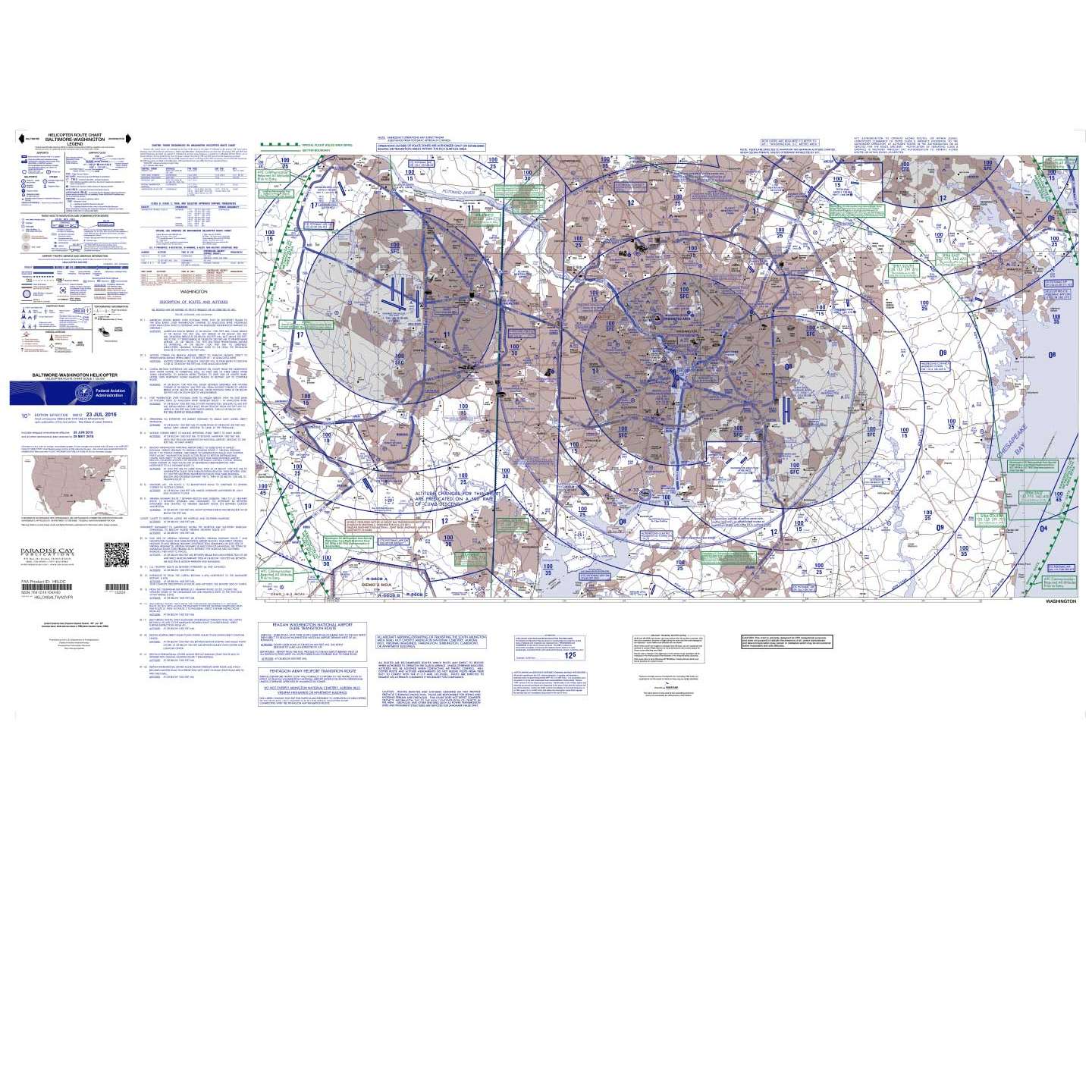 Helicopter Route Charts – Pilots HQ LLC.