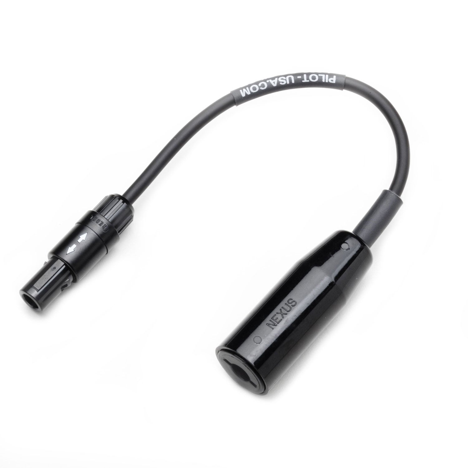 Pilot USA PA-93BH Helicopter Headset to Bose Plug Adapter (LEMO 6-Pin ...