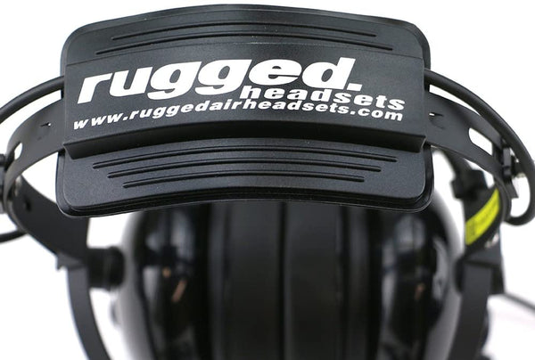 Rugged Air - RA454 Black General Aviation Stereo Pilot Headset – Pilots ...