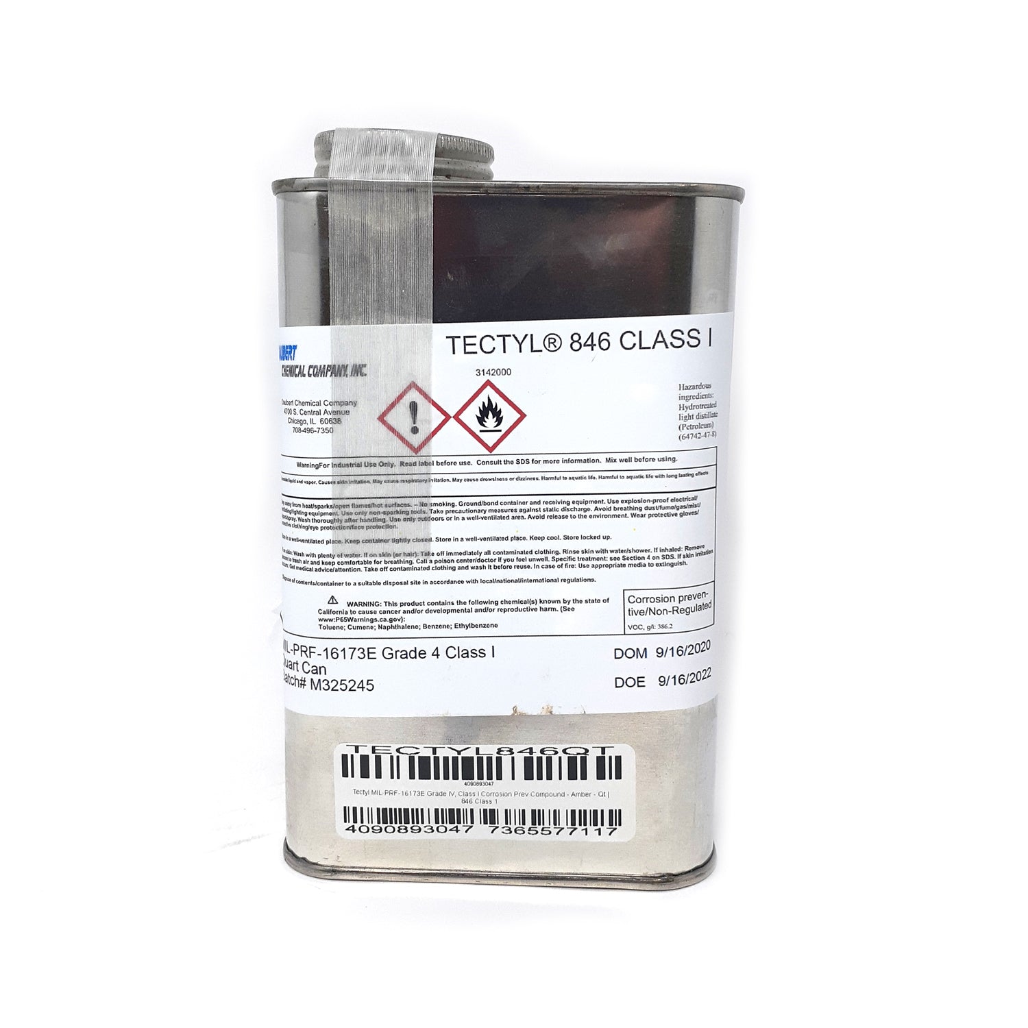 TECTYL® - 846 Class 1 Corrosion Prevention Compound | MIL-PRF-16173E ...