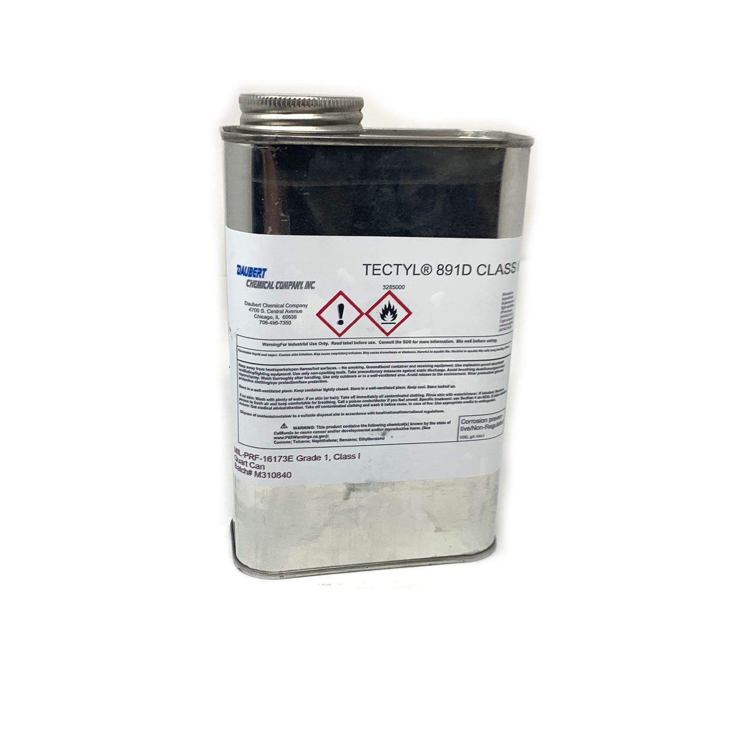 TECTYL® - 891D Class I Corrosion Compound | MIL-PRF-16173E – Pilots HQ LLC.